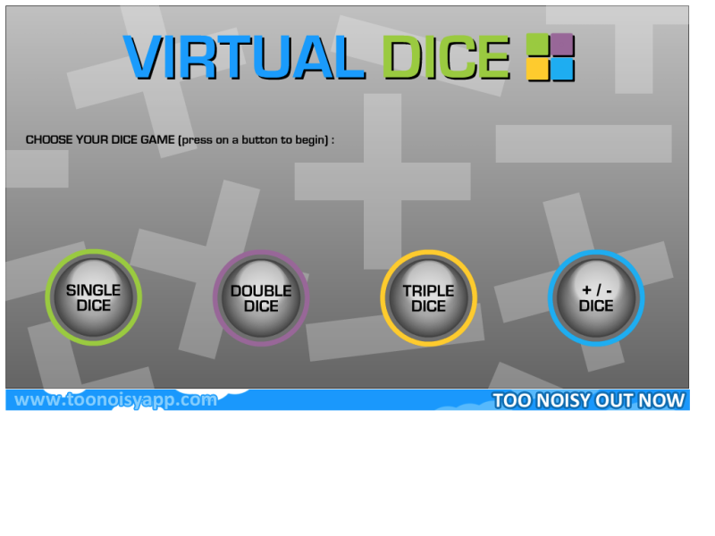 Virtual Dice - MathsLinks