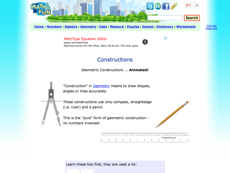Geometric Constructions - MathsLinks
