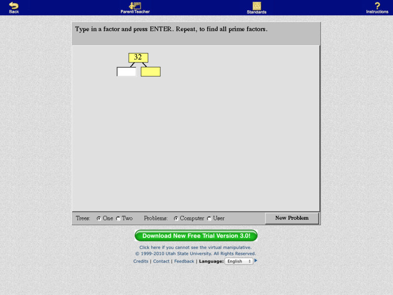 Factor Tree - MathsLinks
