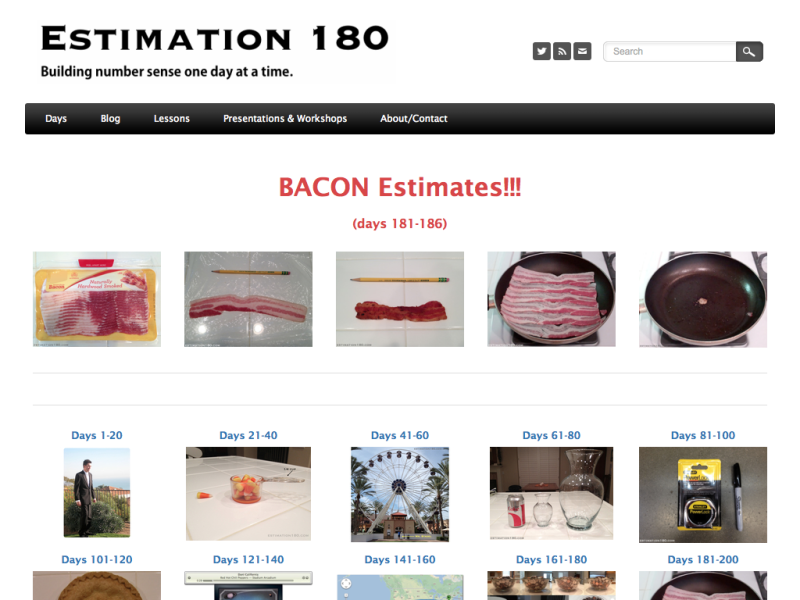 Estimation 180 - MathsLinks