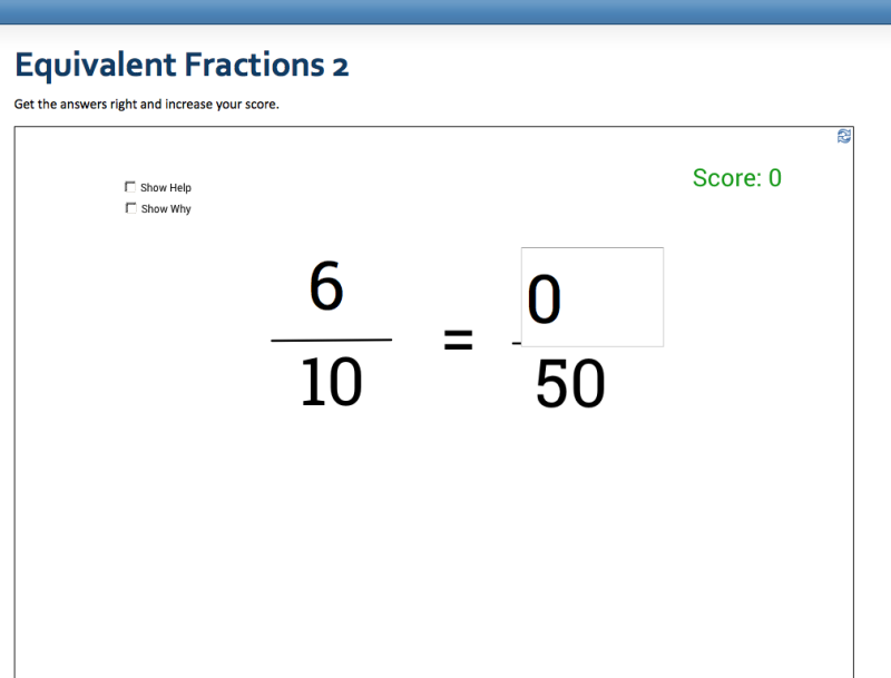 Equivalent Fractions 2 - MathsLinks