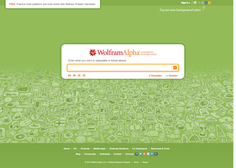 Wolfram Alpha - MathsLinks