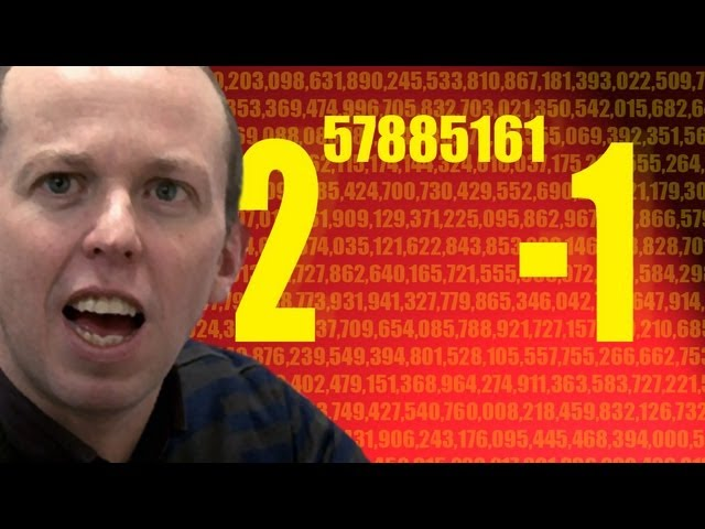 New Largest Known Prime Number - Numberphile - MathsLinks