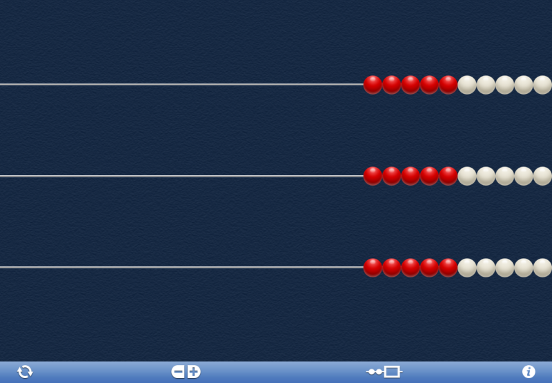 Number Rack, by The Math Learning Centre (web) - MathsLinks