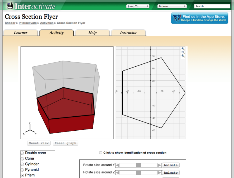 Cross Section Flyer - MathsLinks