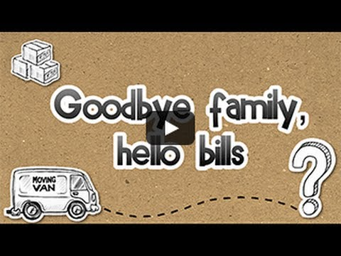 Goodbye family, hello bills - MathsLinks