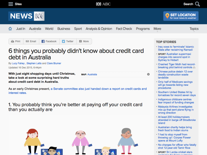 6 things you probably didn’t know about credit card debt in Australia ...