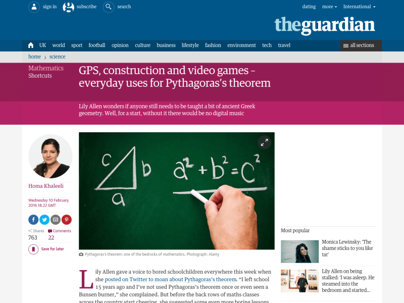 GPS, construction and video games – everyday uses for Pythagoras’s ...