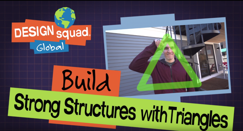 Strong Structures with Triangles - Design Squad - MathsLinks