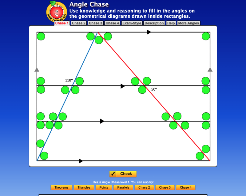 Angle Chase - MathsLinks