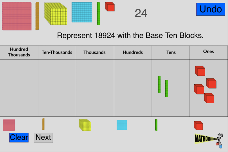 Number Builder 6D - MathsLinks