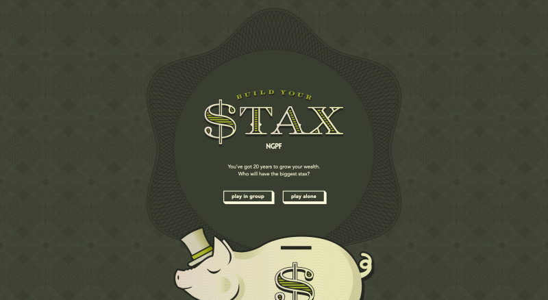 Build Your Stax - Investment Game - MathsLinks