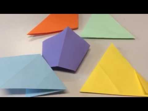 Paper folding shapes - MathsLinks
