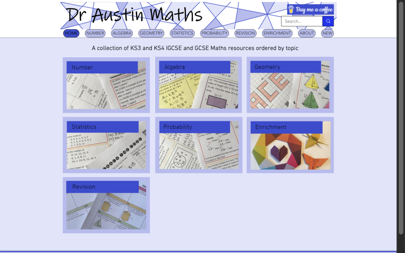 Dr Austin Maths - MathsLinks