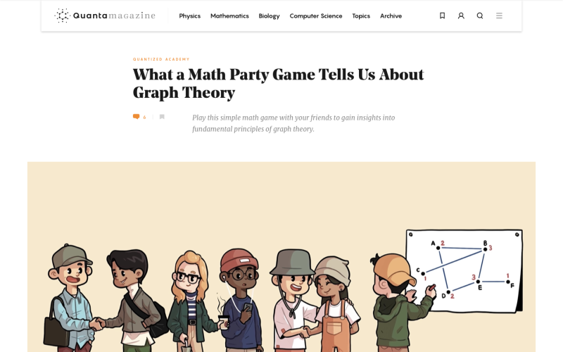 What a Math Party Game Tells Us About Graph Theory - MathsLinks